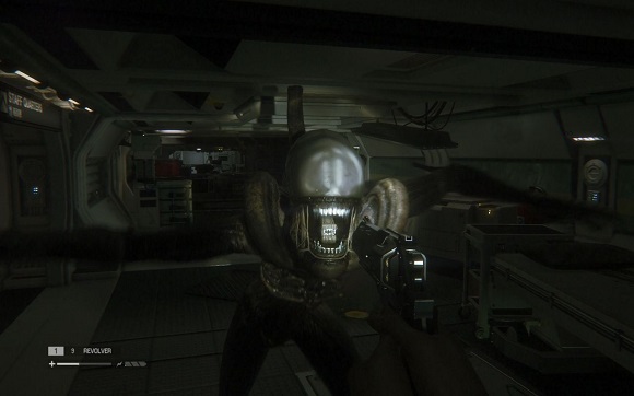 Captura de tela de isolamento alienígena